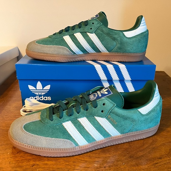 adidas | Shoes | Adidas Green Samba Og | Poshmark